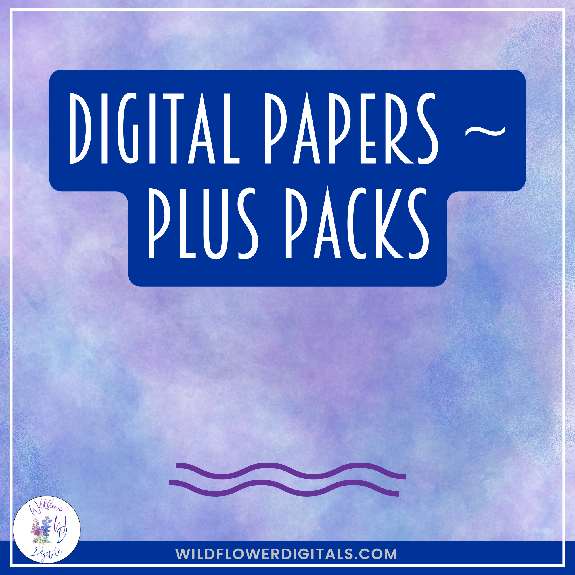 Digital Papers - Plus Packs – Wildflower Digitals