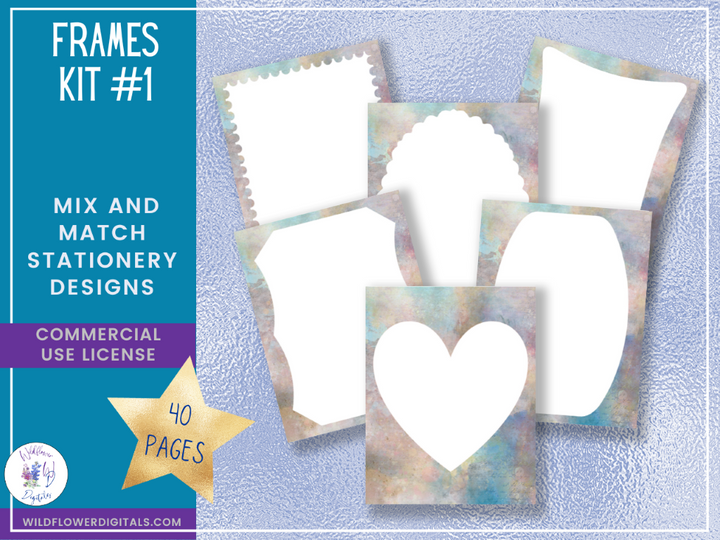 Design Elements - Frame Kits – Wildflower Digitals